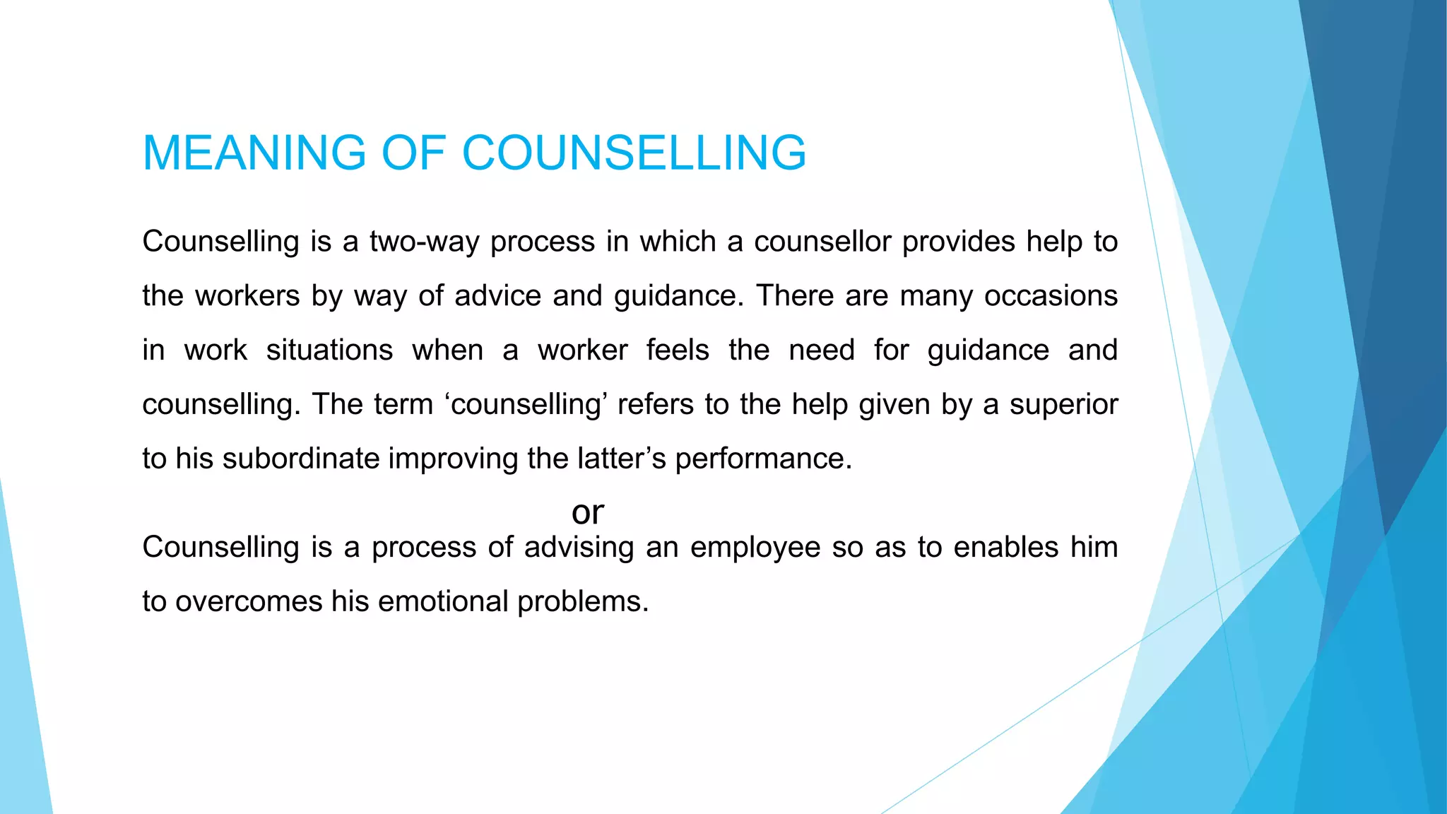 Employee Counselling | PPT