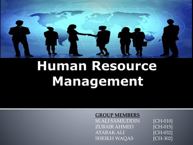 Elements of Human Resource Management.pptx