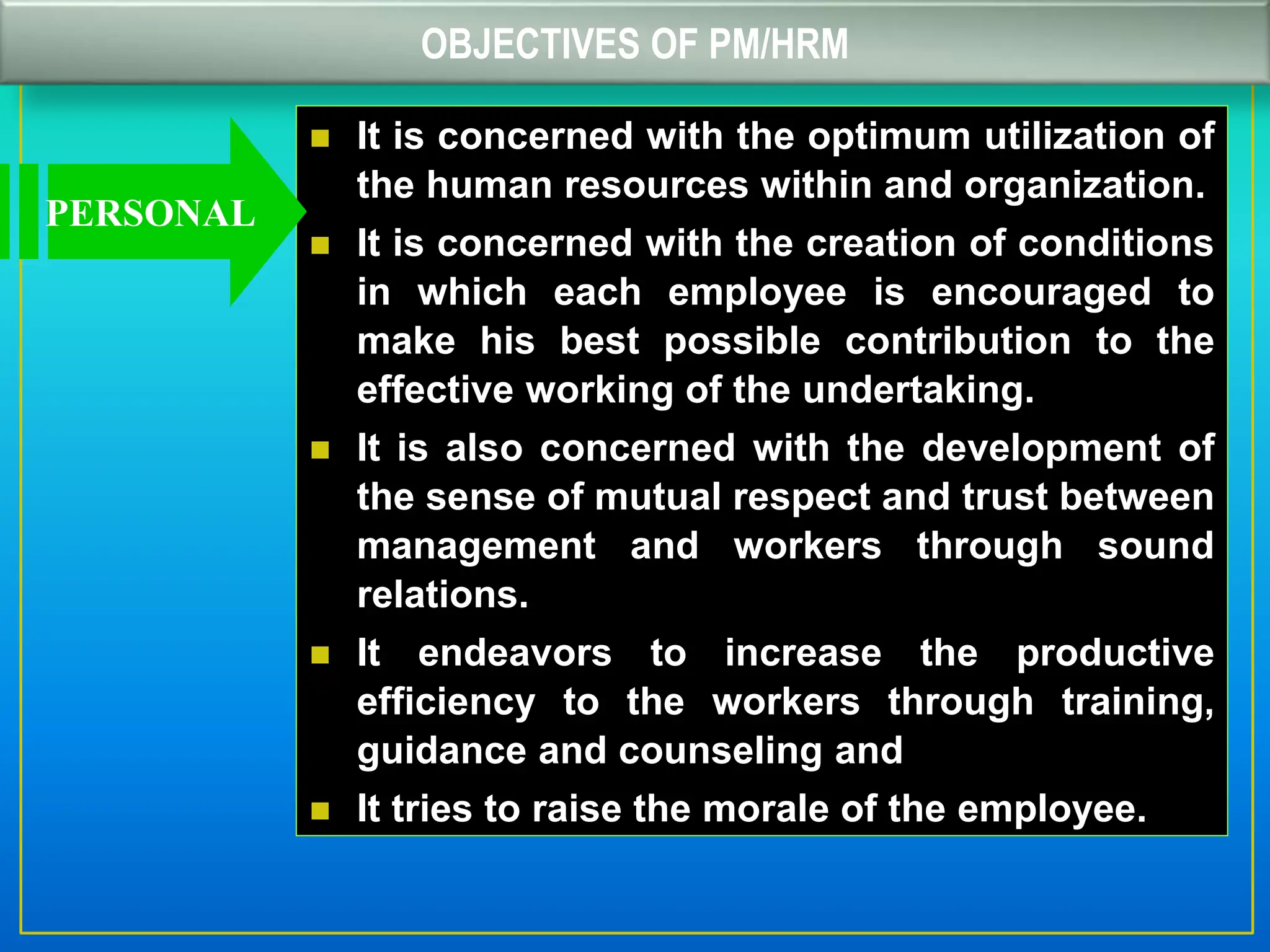 HUman resource management PPT for students reference | PPT