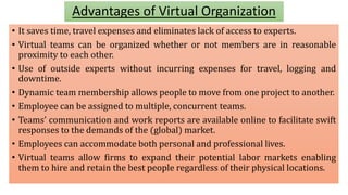 virtual organisation | PPTX