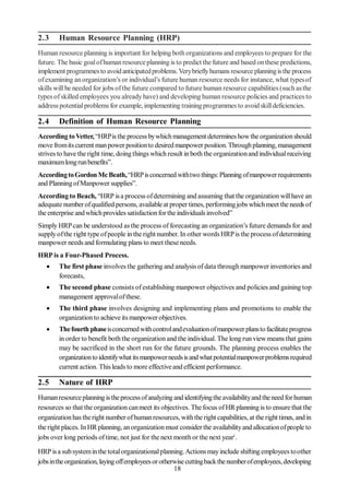 Human Resources Management Notes | PDF