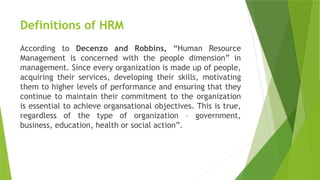 Human Resource Mangement and meaning and Defination CH-1.pptx