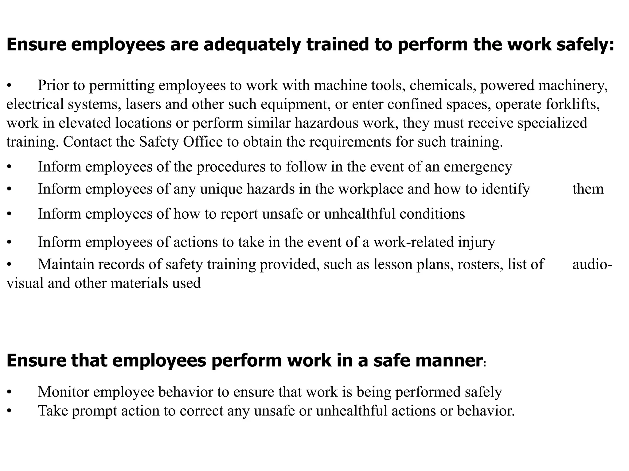 HRM Employee Safety & Health | PPTX