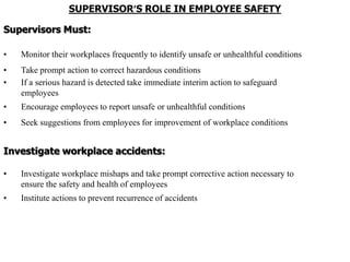HRM Employee Safety & Health | PPTX