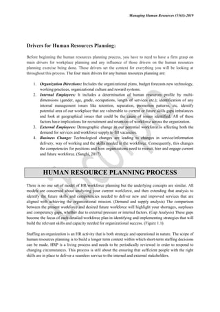 HUMAN RESOURCE ‎PLANNING | PDF | Human Resources | Business