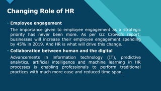 The Changing Role of HR | PPT