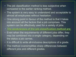 Hrm job evaluation | PPTX