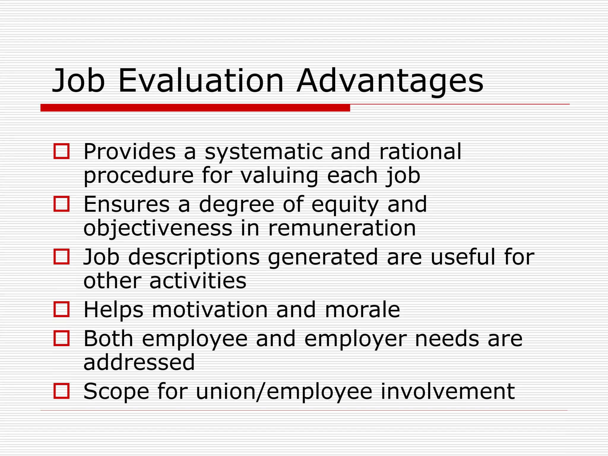 HRM-Job Evaluation.ppt