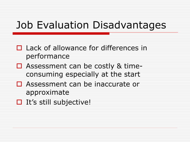 HRM-Job Evaluation.ppt
