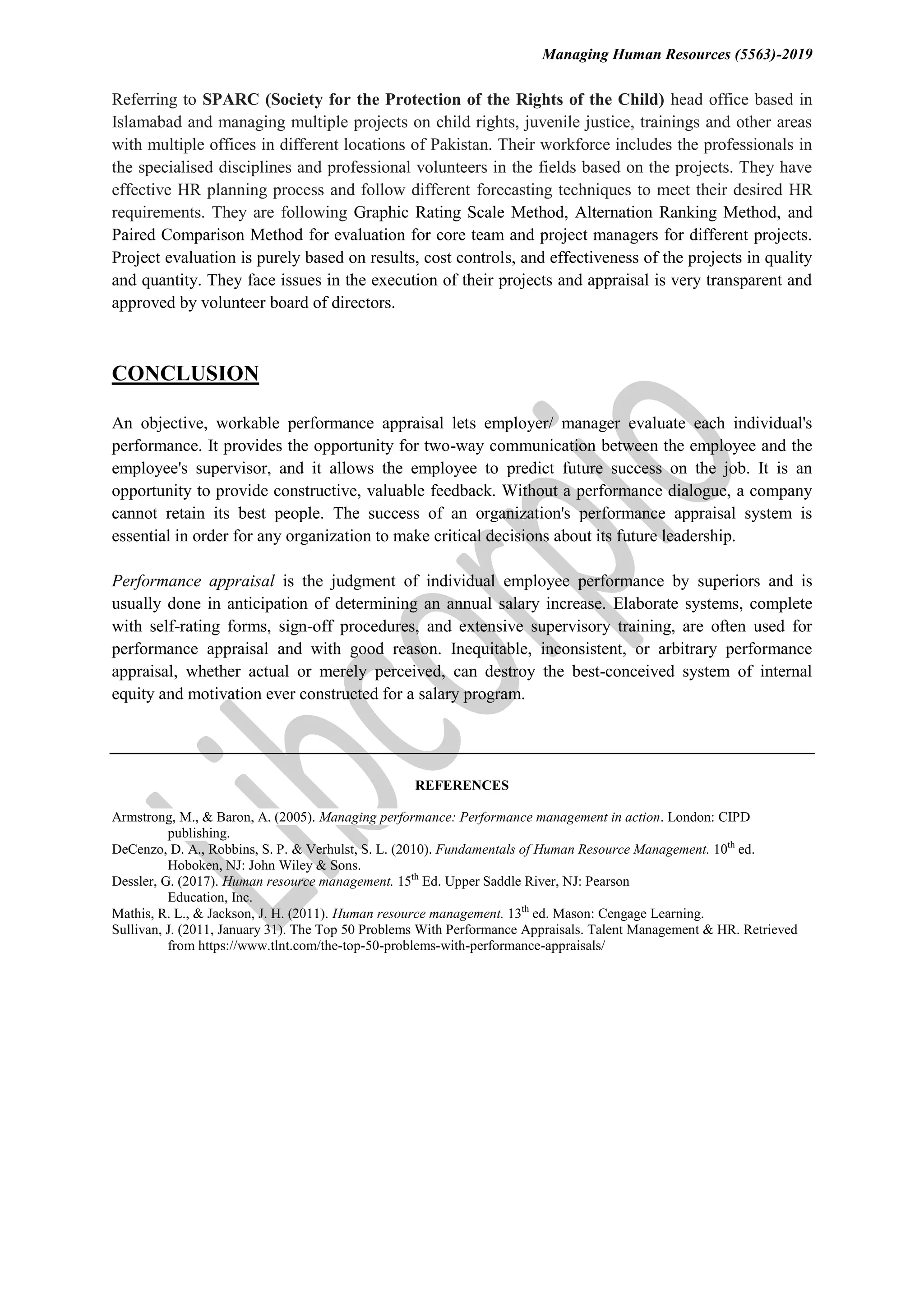 PERFORMANCE ‎APPRAISAL | PDF