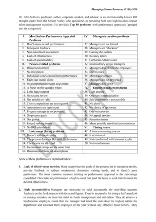 PERFORMANCE ‎APPRAISAL | PDF