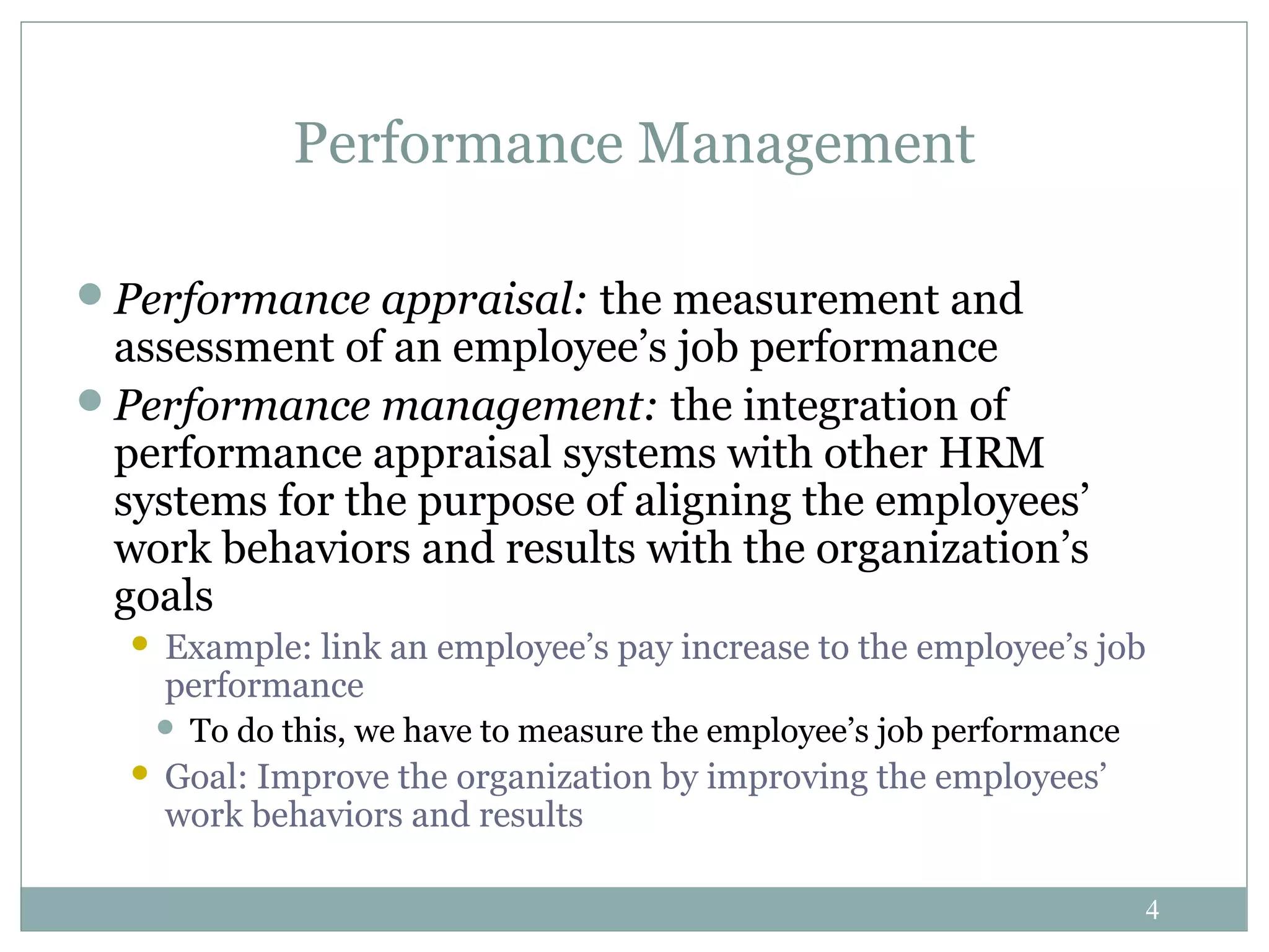 Hrm performance & potential appraisal | PPT