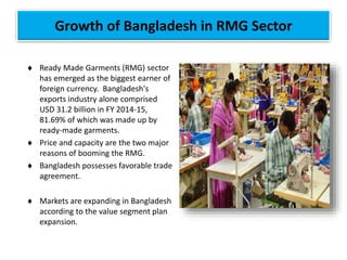 Hrm practice-in-rmg industry in Bangladesh | PPTX