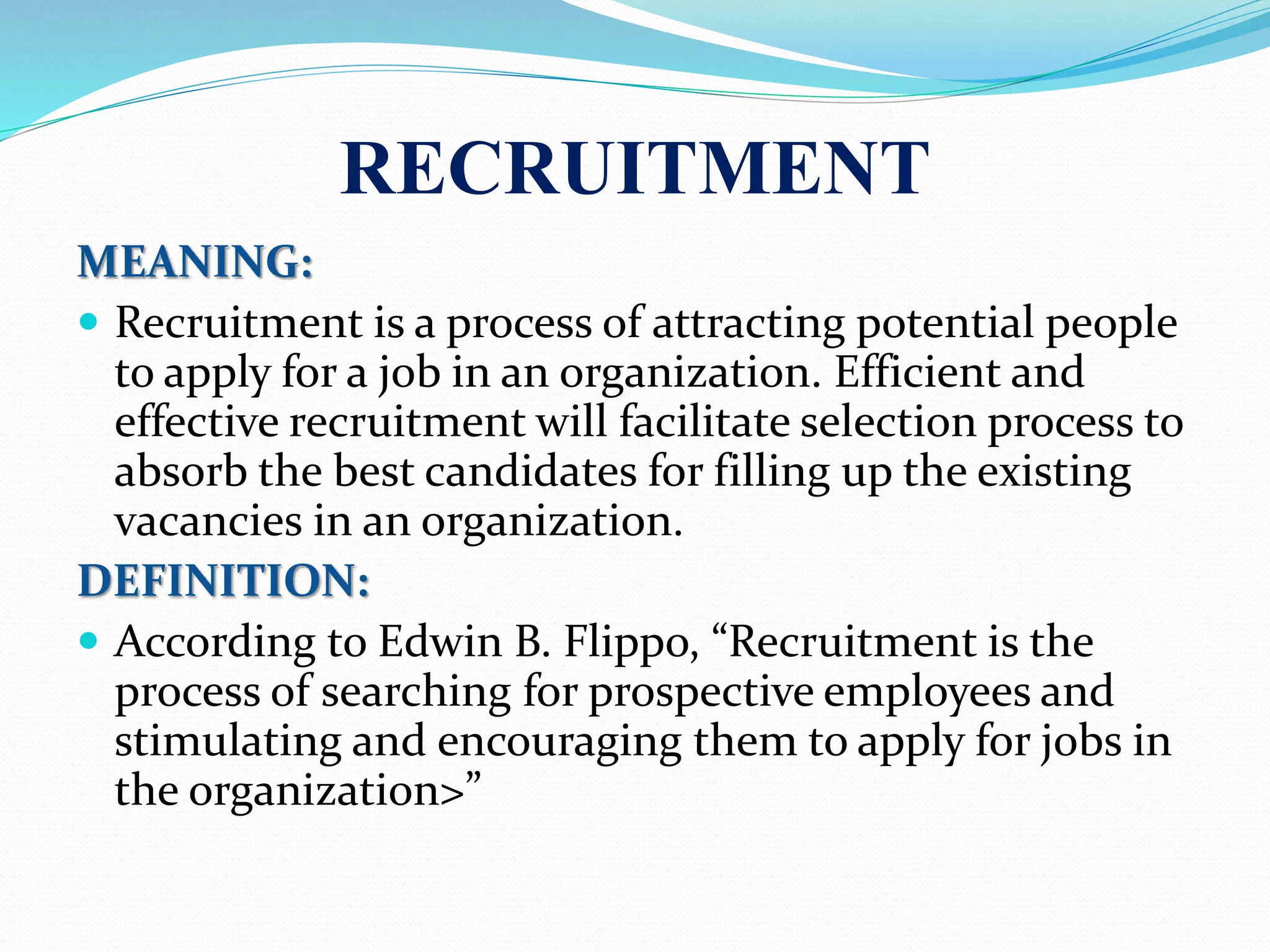 HRM - RECRUITMENT.pptx