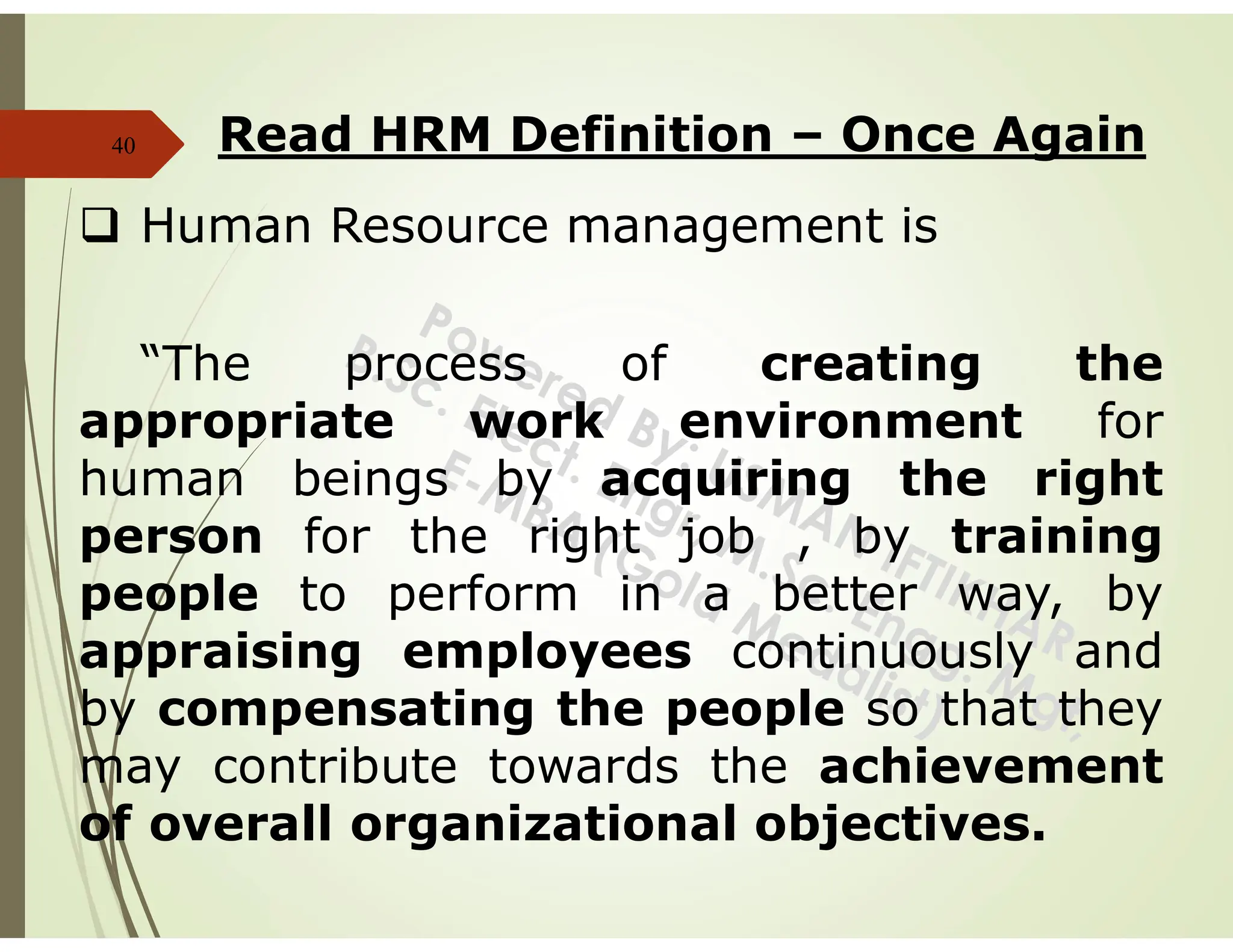 HRM-Slides-Part1 introduction of Human Resource Management | PDF