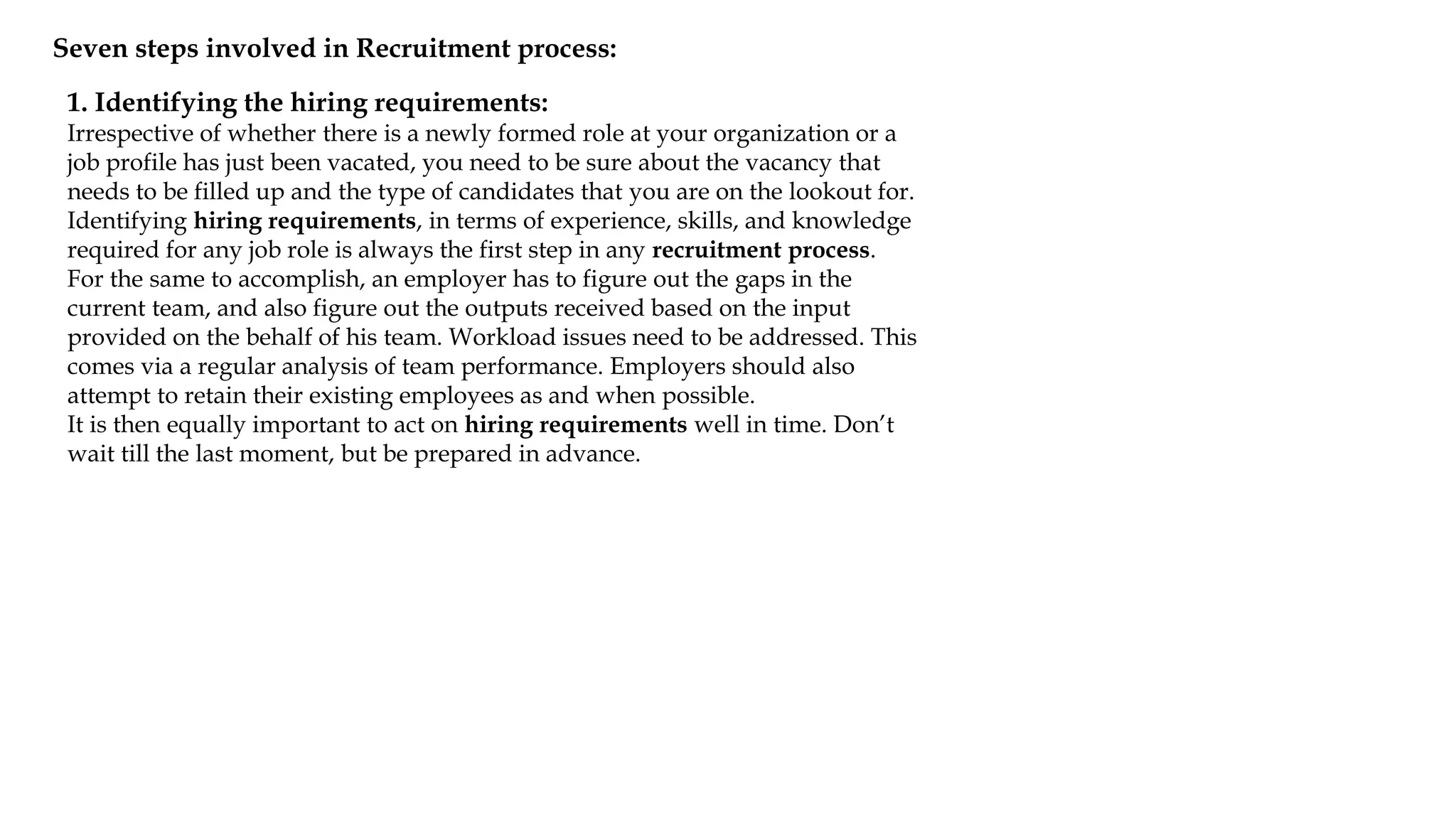 HRM-Topic FOR HUMAN RESOURCE MANAGEMENT PROCESS | PPT