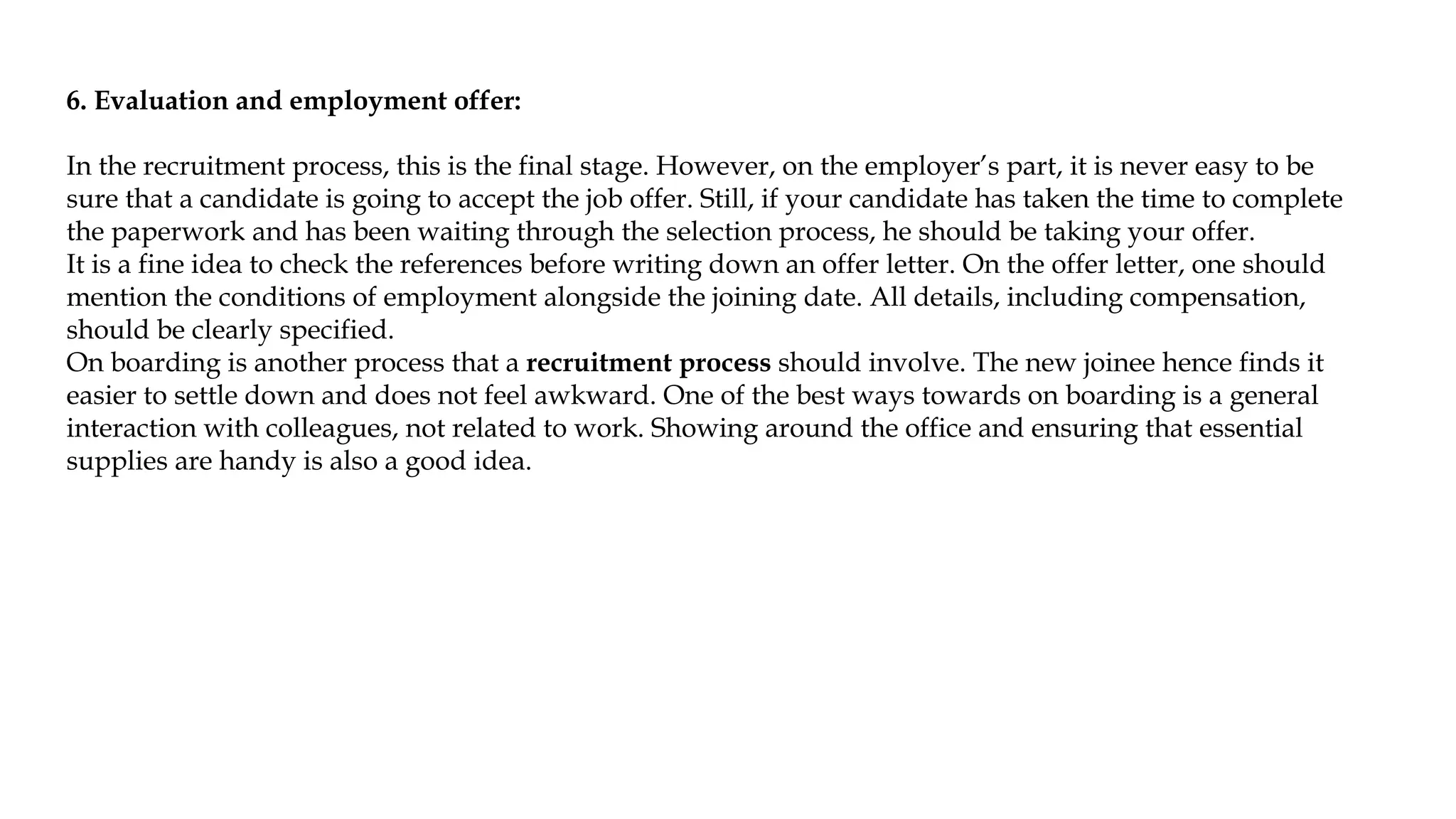 HRM-Topic FOR HUMAN RESOURCE MANAGEMENT PROCESS | PPT