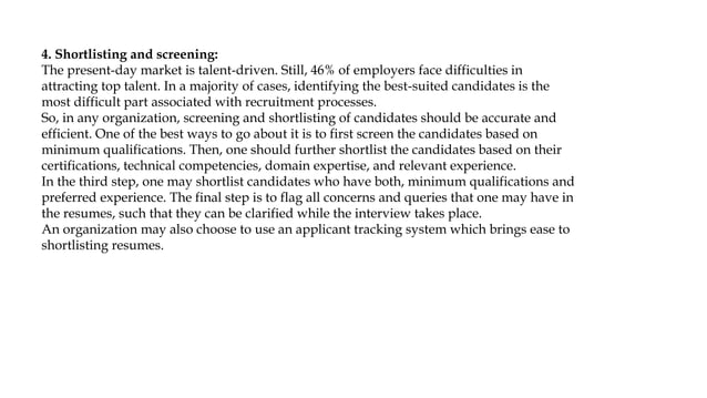 HRM-Topic FOR HUMAN RESOURCE MANAGEMENT PROCESS | PPT