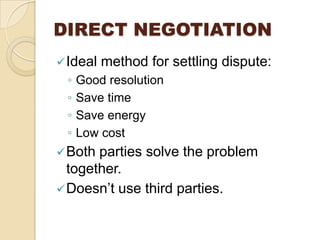 Hrm trade dispute | PPT