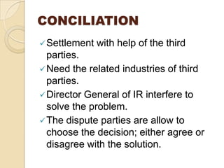 Hrm trade dispute | PPTX