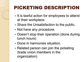 Hrm trade dispute | PPT