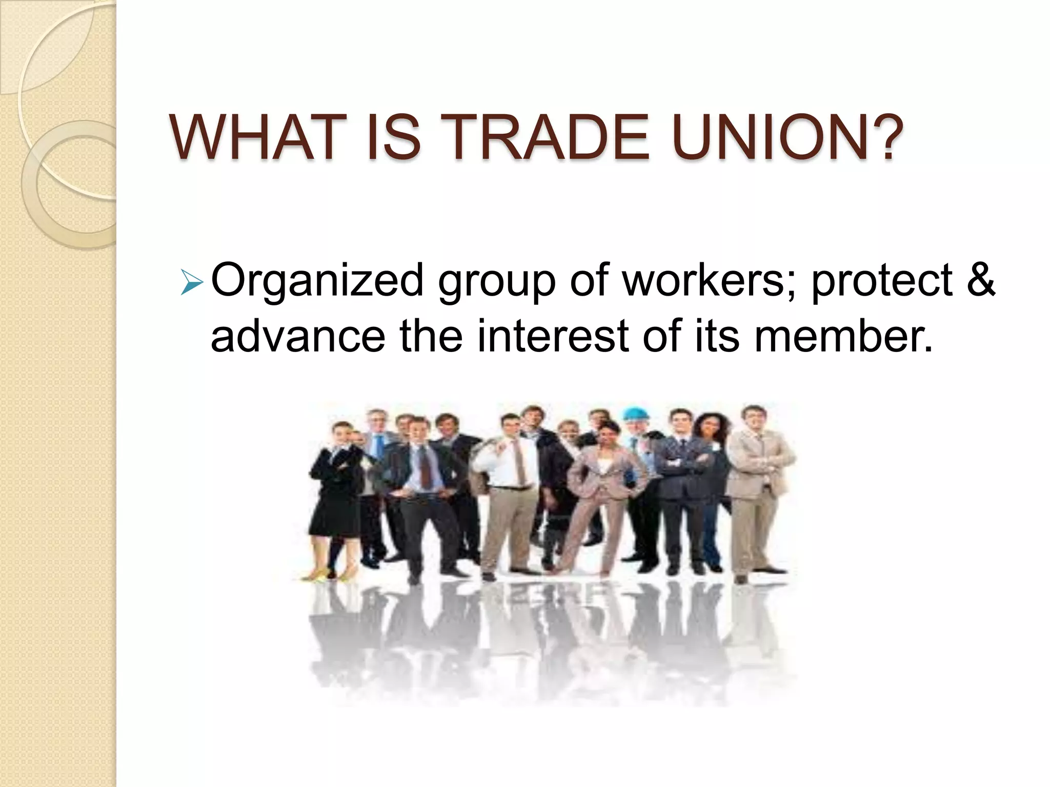 Hrm trade union | PPTX