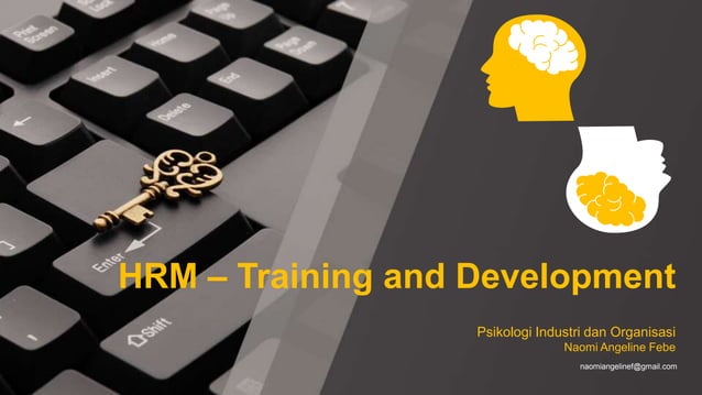 Human Resource Management - Training and Development | PPT