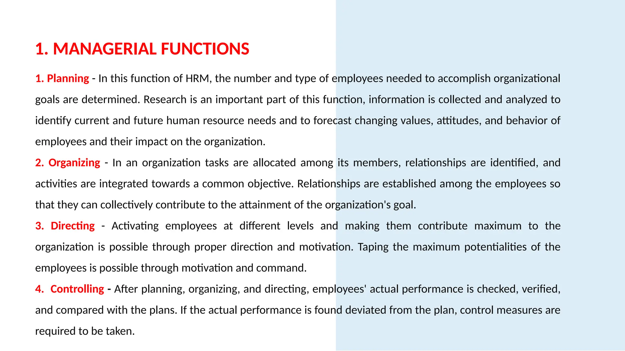 HRM- Meaning of human resource management, definition, importance of ...