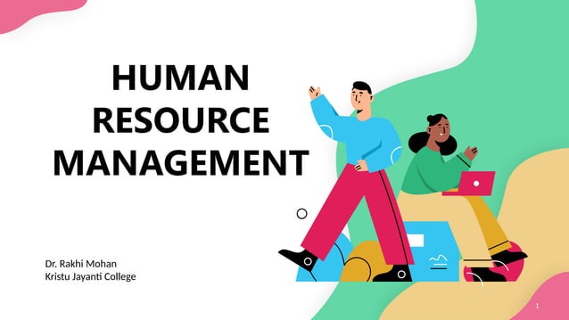 HRM- Meaning of human resource management, definition, importance of ...