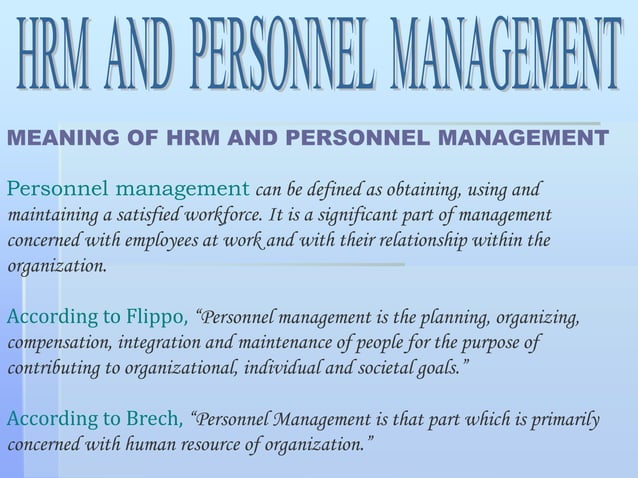 hrm-vs-personnel management process-mgt.ppt