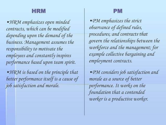 hrm-vs-personnel management process-mgt.ppt