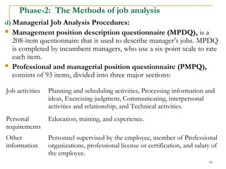 Hrm 04 fisher_job analysis | PPT