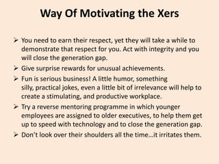 Motivation & genration | PPTX