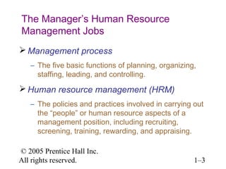 introduction to HRM | PPT