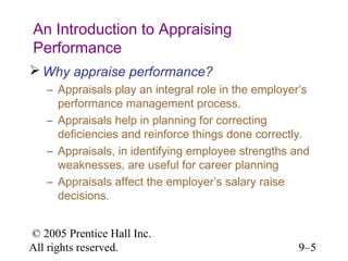 Performance Management and Appriasal | PPT