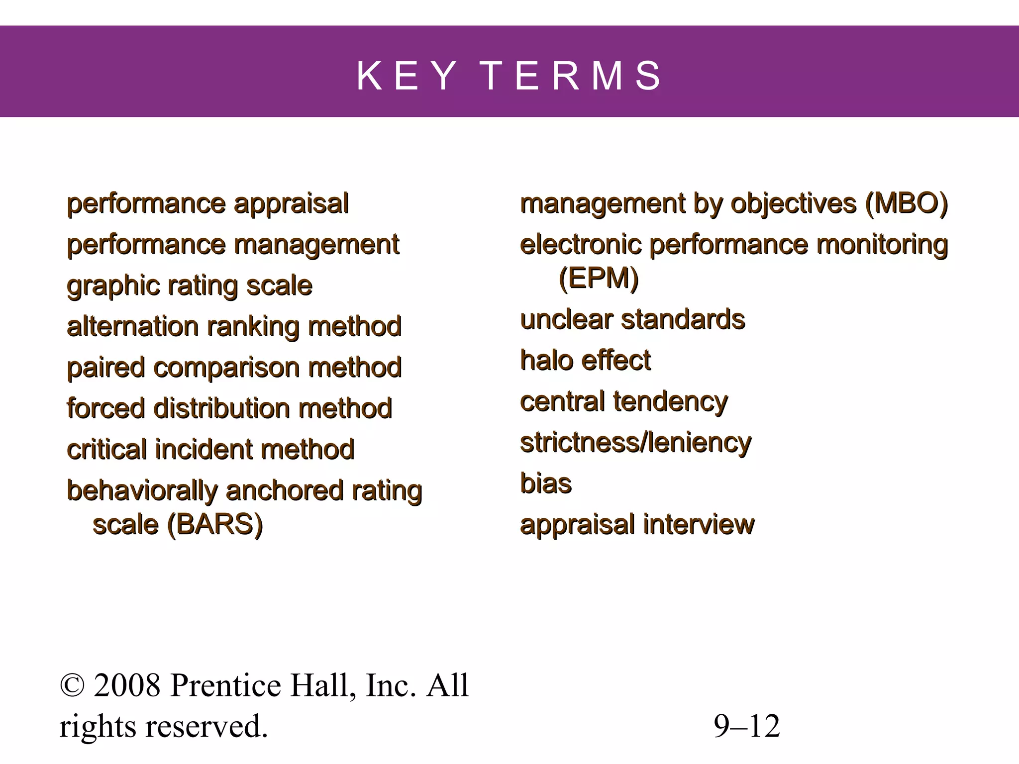 Hrm 11e dessler 09 | PPT