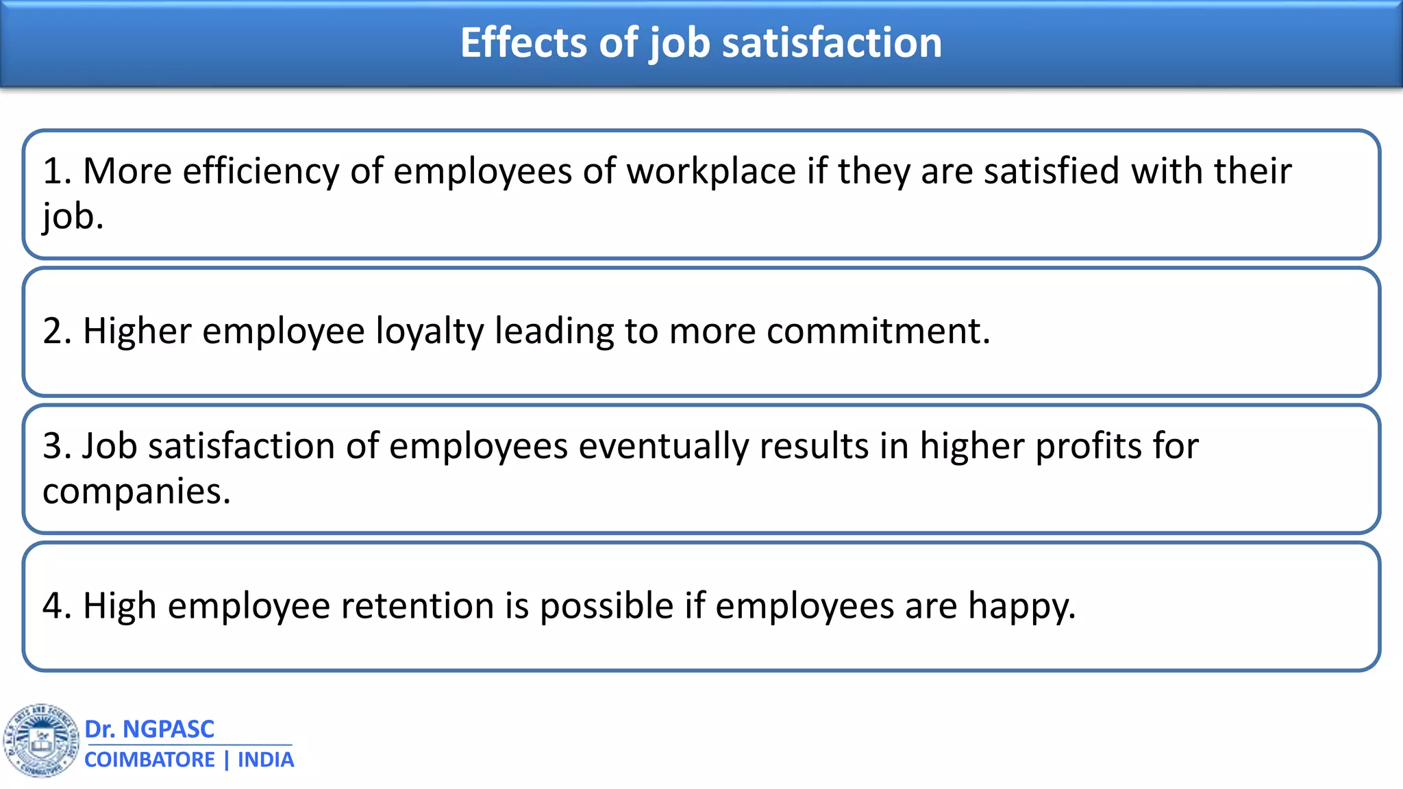 Job Satisfaction | PPT