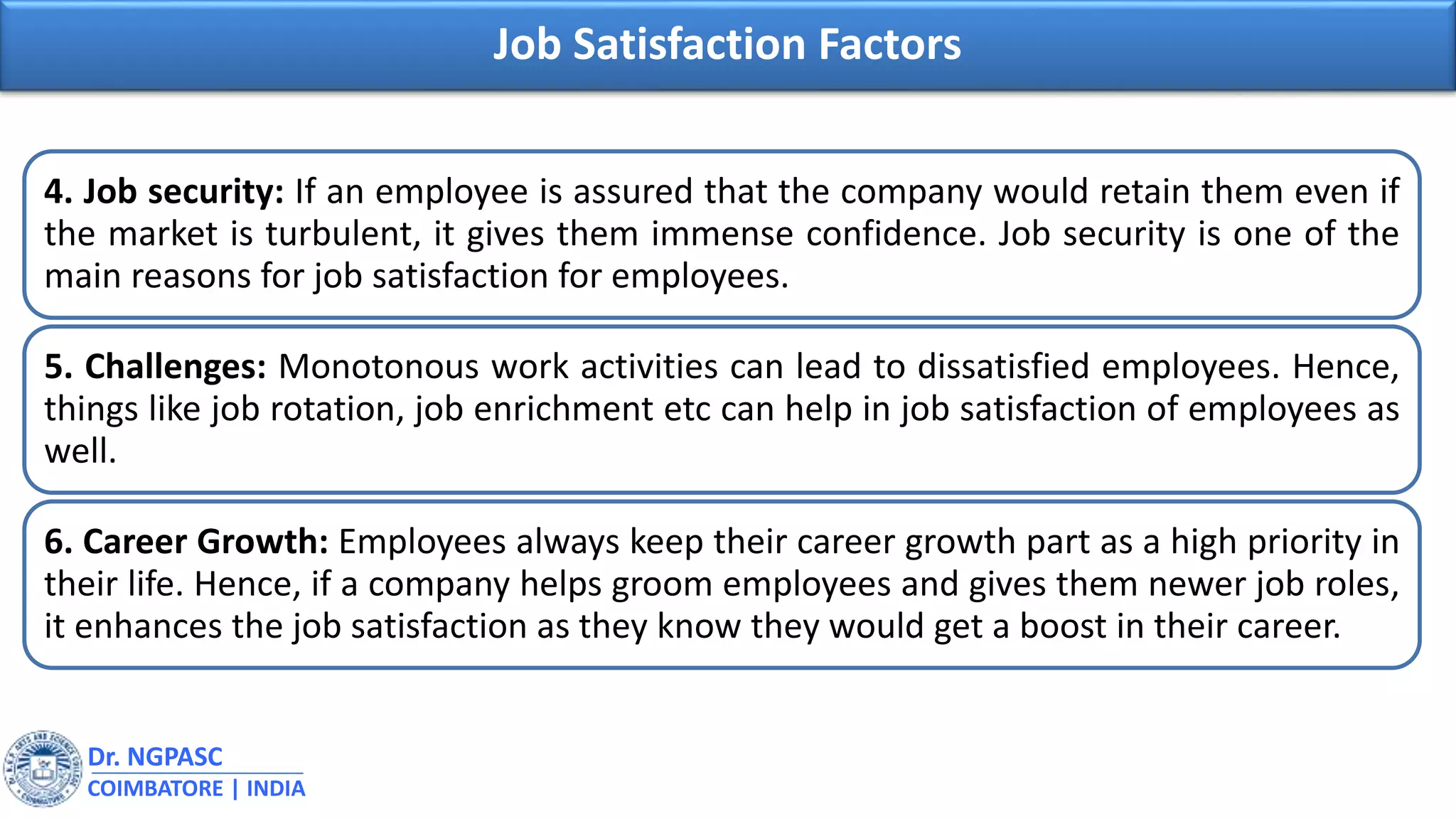 Job Satisfaction | PPT