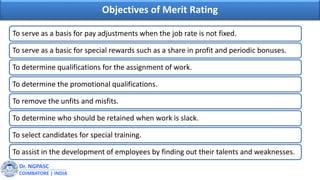Job evaluation and merit rating | PPT