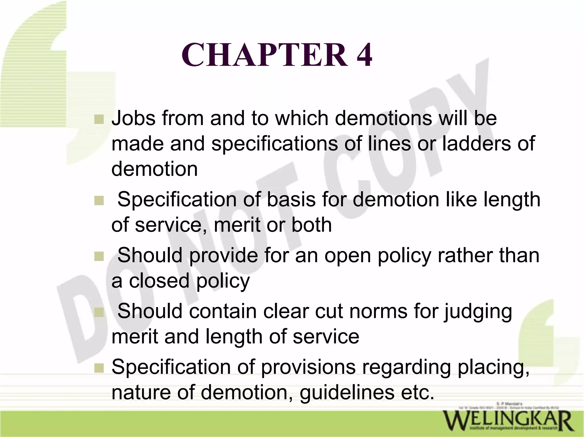 Transfer, Promotions and Demotions | PDF