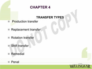 Transfer, Promotions and Demotions | PDF