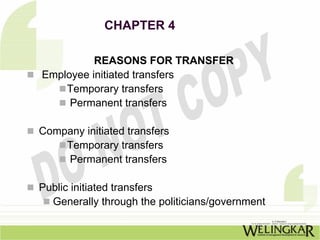 Transfer, Promotions and Demotions | PDF