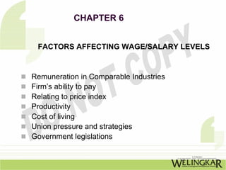 wages and Salary Administration | PDF