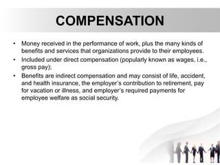Job analysis, Job Description, Job Specification and Person ...