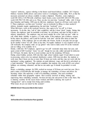 Hrm 320 ( employment law ) entire course | DOCX | Careers