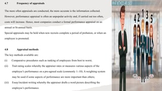 HRM333--1Chapter 4 Performance Appraisal | PDF