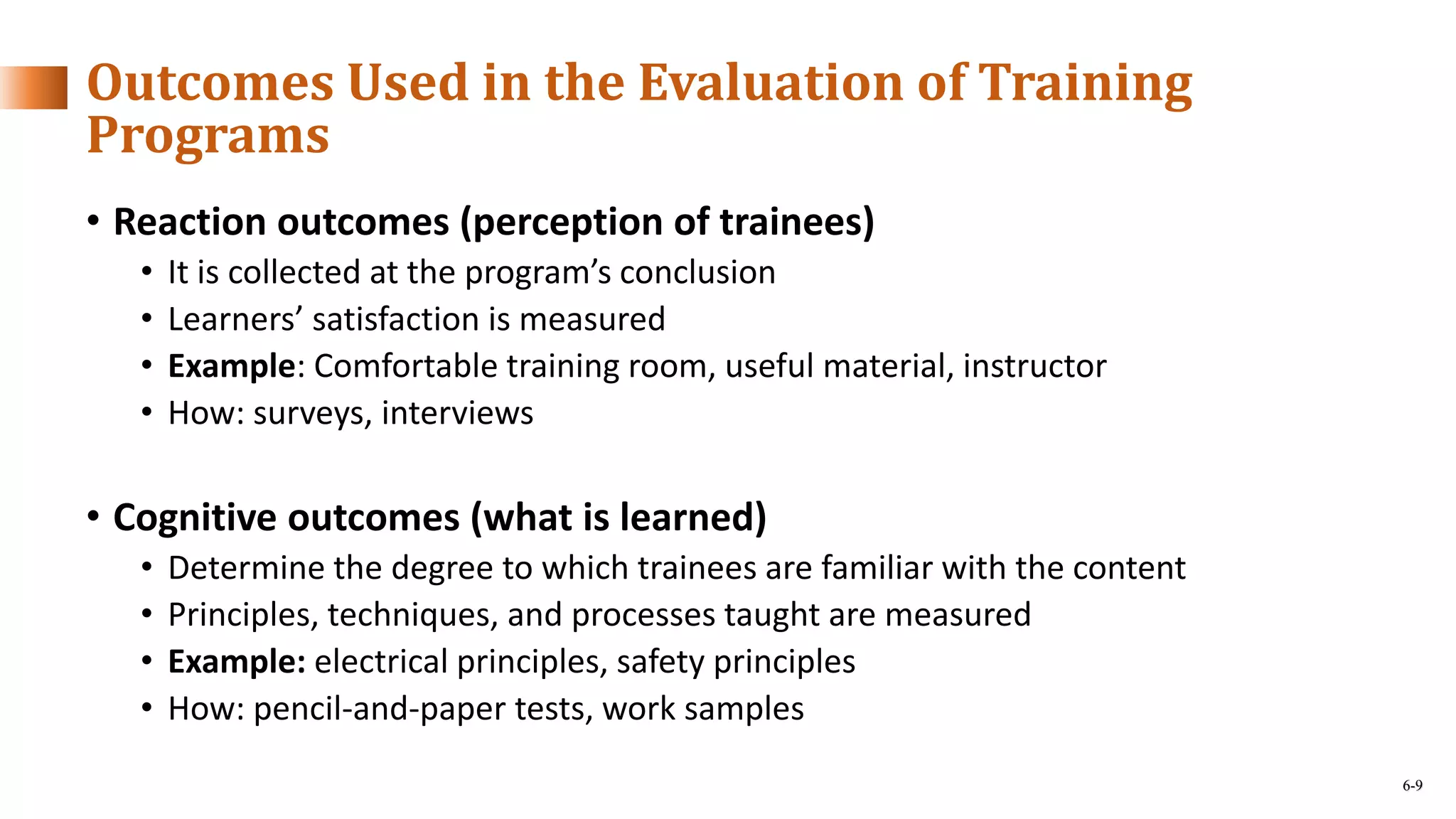 HRM 340_Lecture 6_Training Evaluation_sqt.pptx