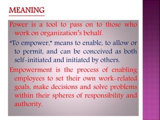 HRM Employee Empowerment | PPTX