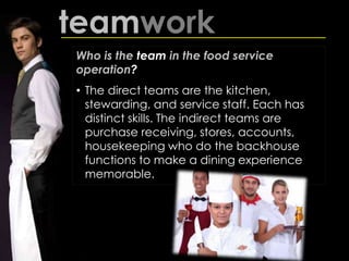 Ccompetencies of a Food Service Professional | PPTX