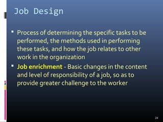 JOB ANALYSIS AND HUMAN RESOURCE PLANNING | PPT